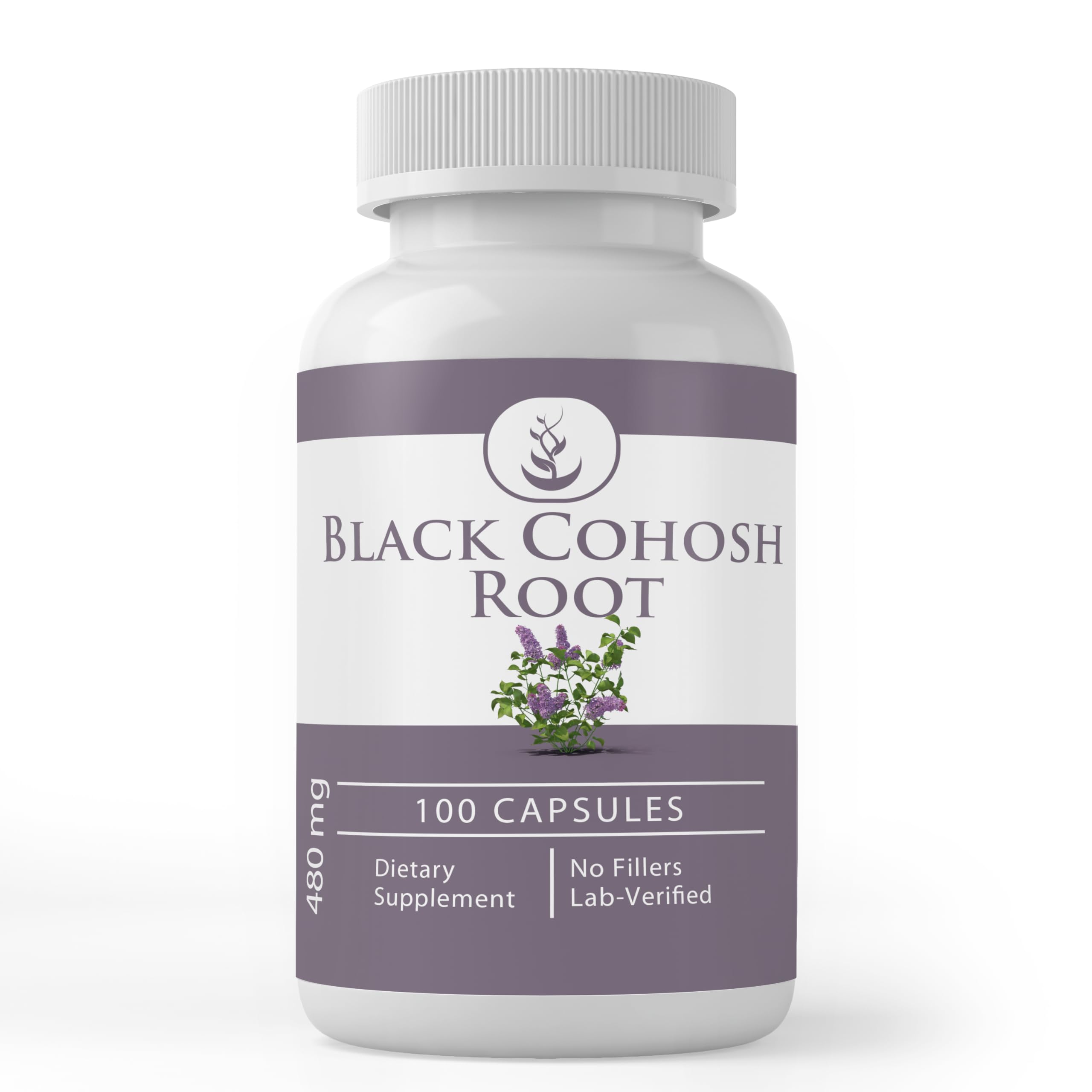 black cohosh root supplement capsules