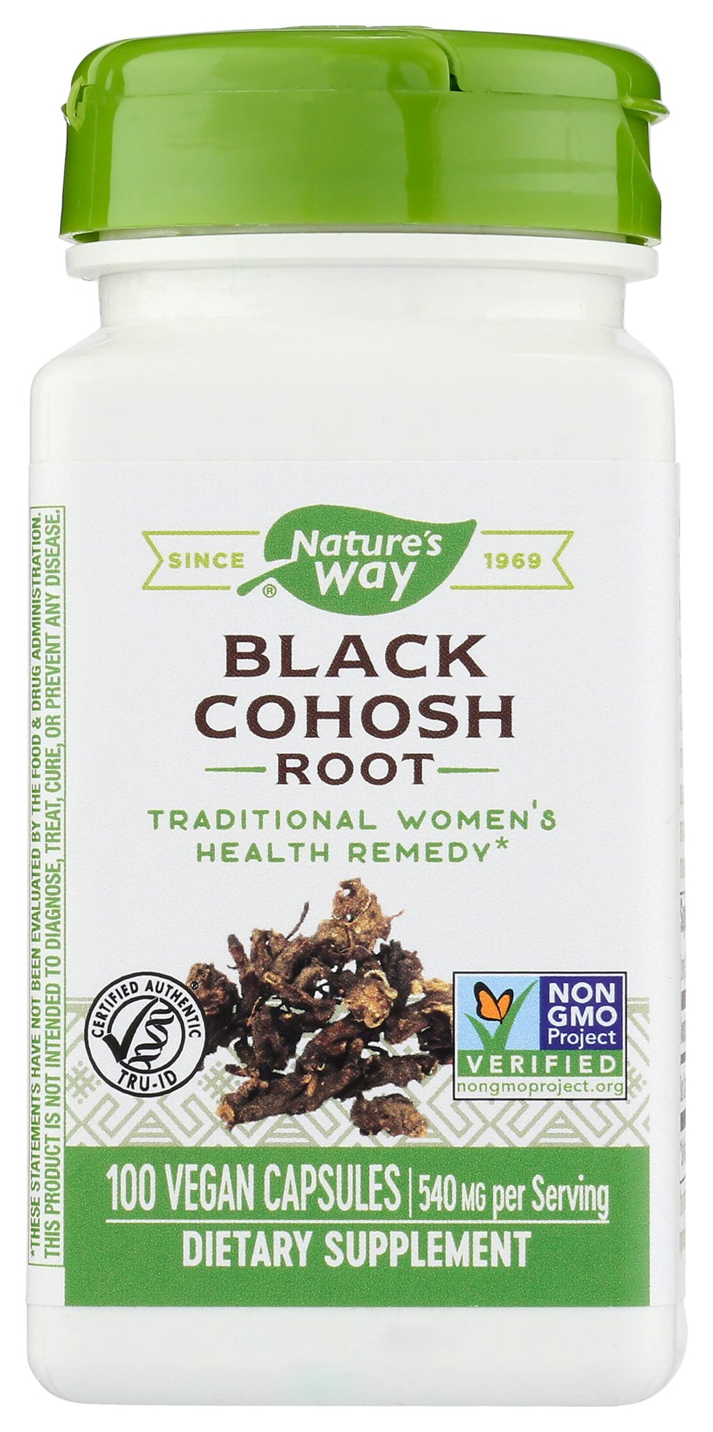 black cohosh root supplement for menopause