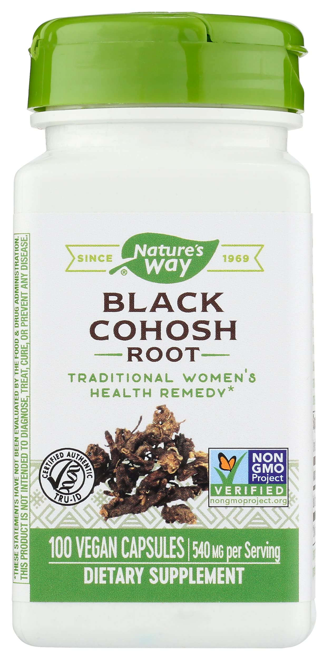 black cohosh root supplement for menopause