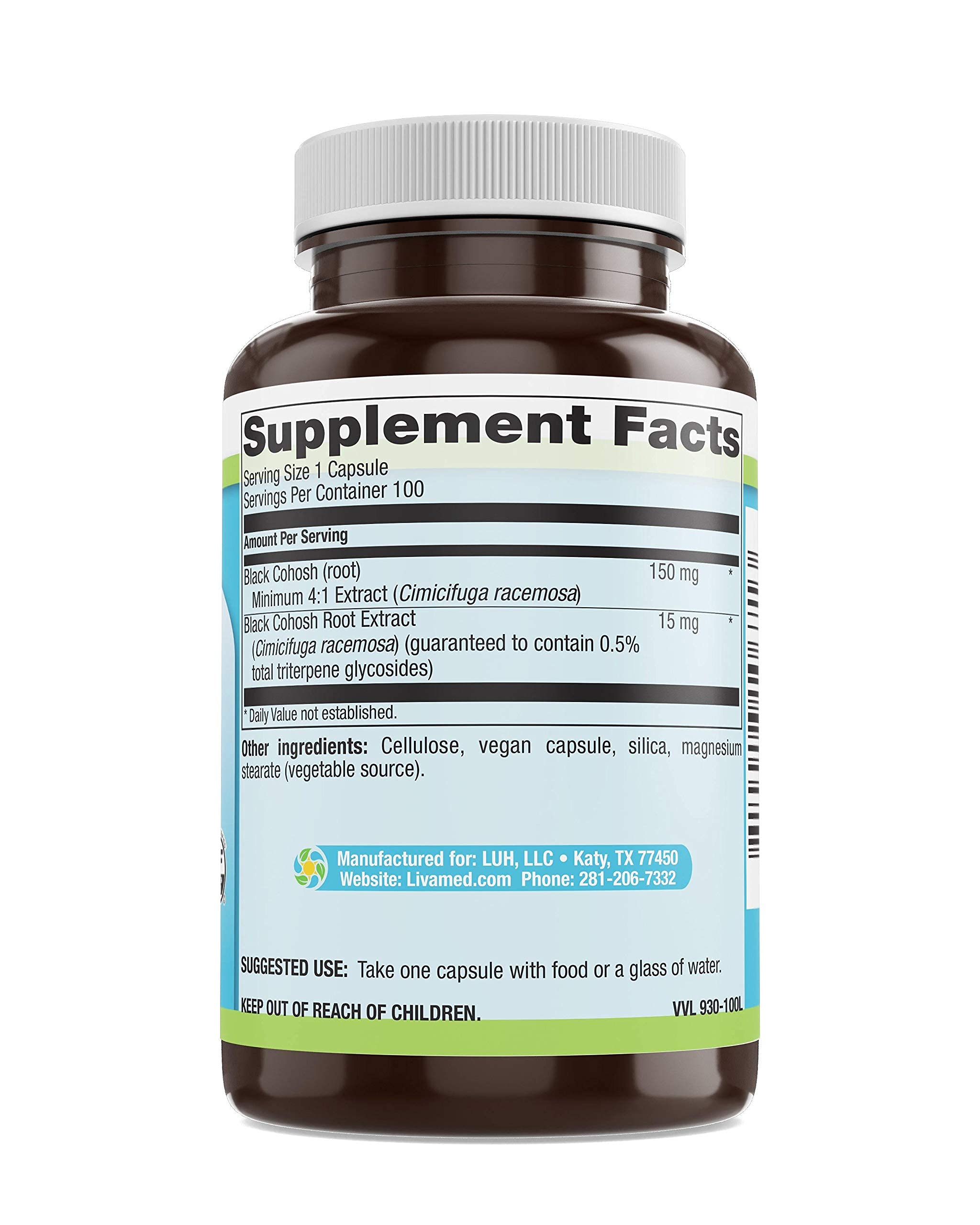 black cohosh side effects and safety