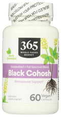 black cohosh supplement for menopause