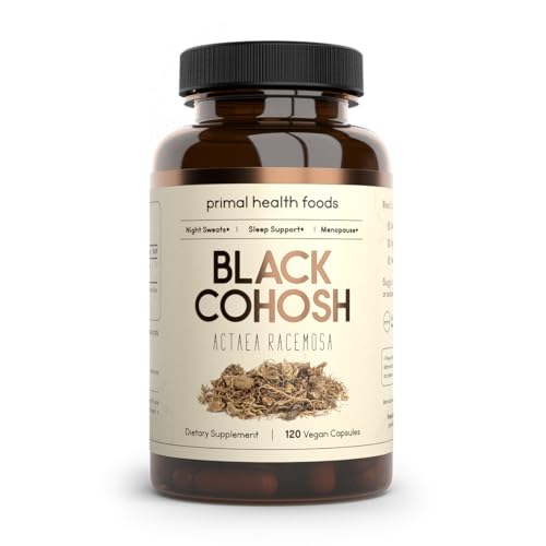 black cohosh supplement for night sweats