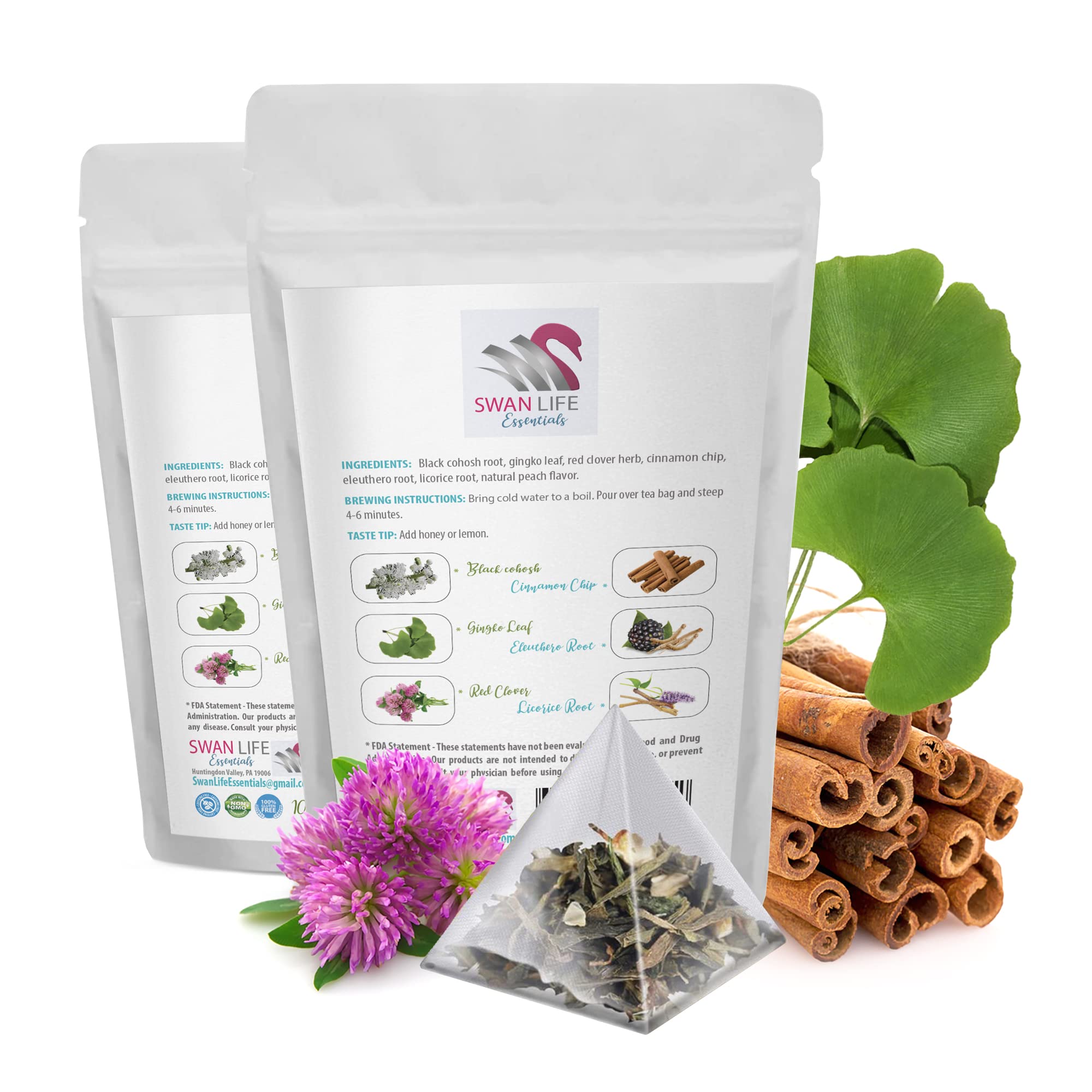 black cohosh tea for hot flashes