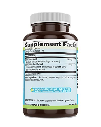 black cohosh tea for menopause support