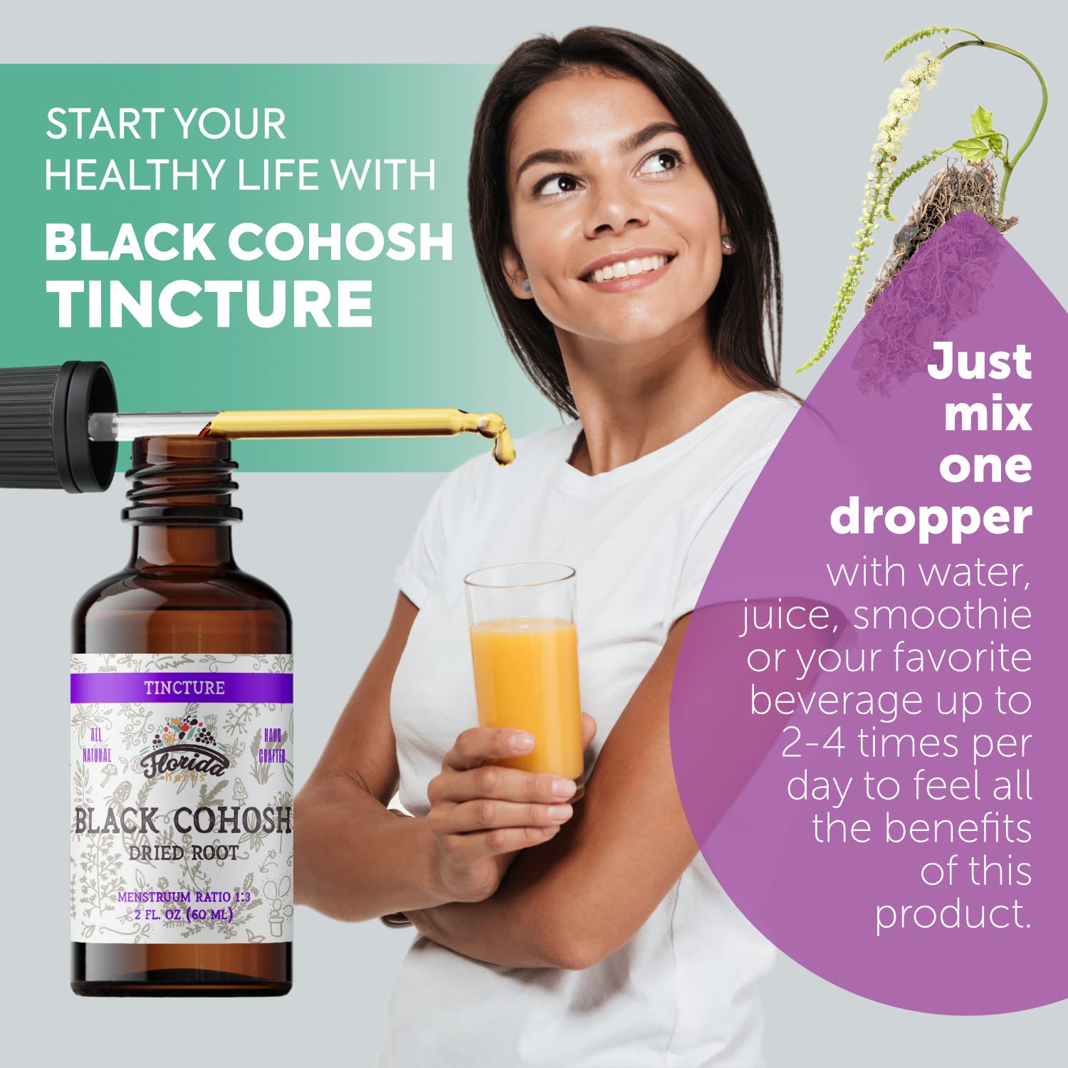 black cohosh tincture for hormonal balance