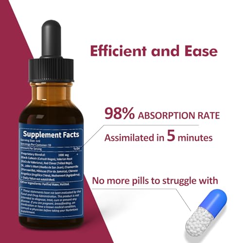 Black Cohosh tincture for hormonal support