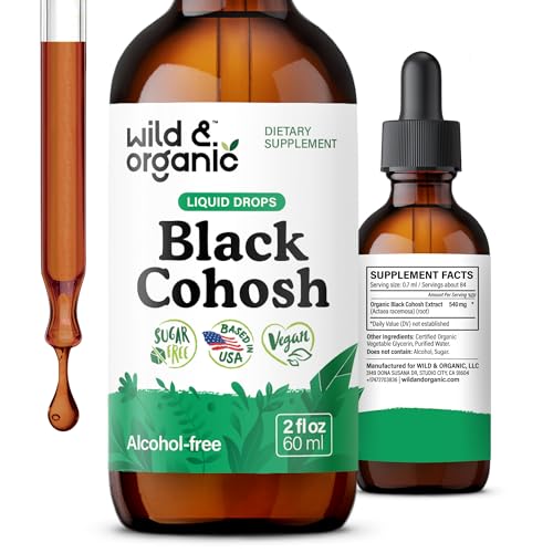 black cohosh tincture for menopause