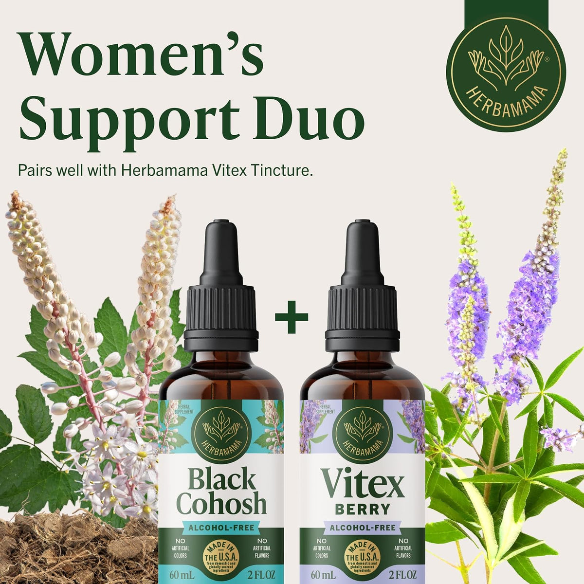 Black Cohosh tincture for stress and anxiety relief