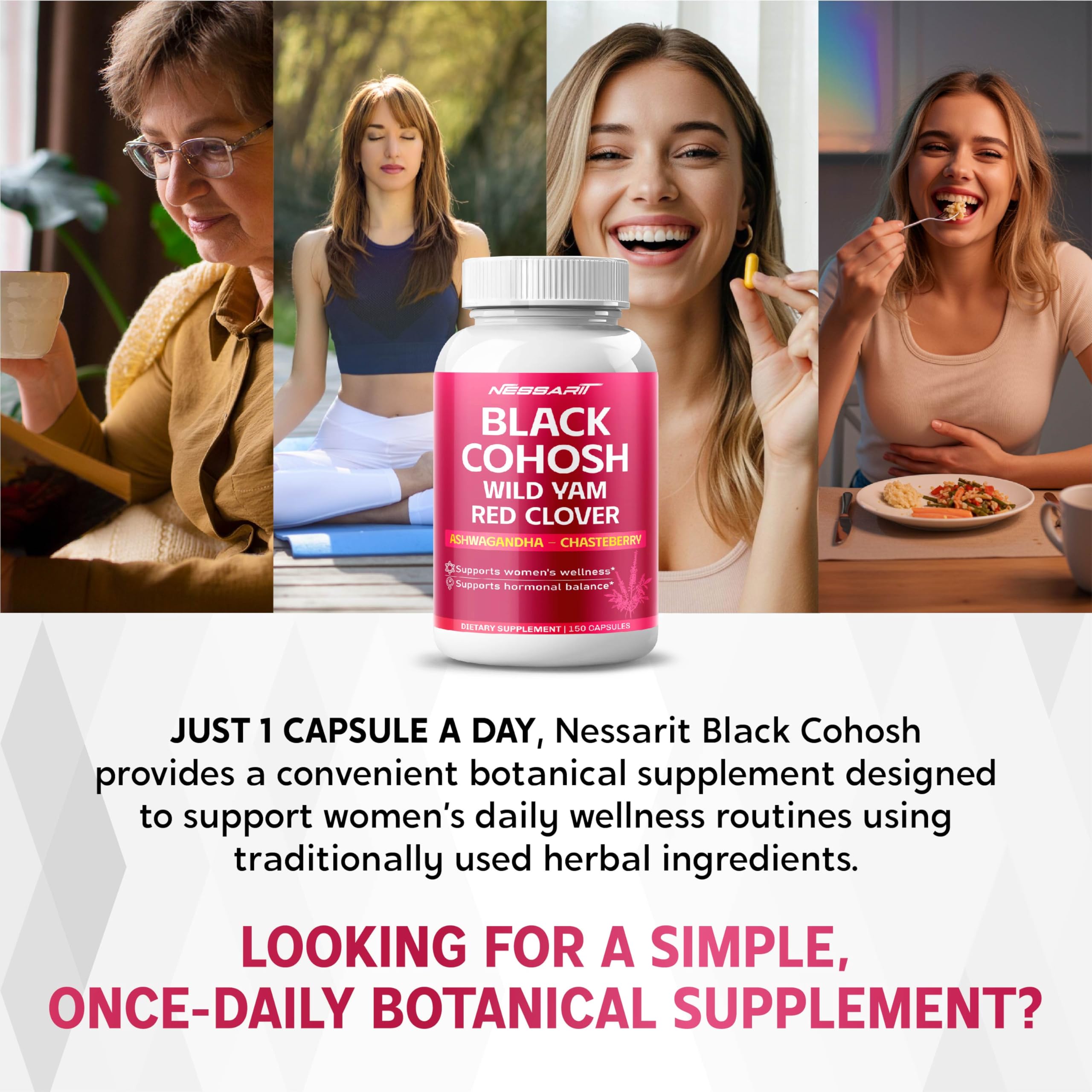black cohosh with wild yam benefits