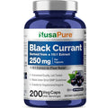 black currant 250 mg veggie capsules