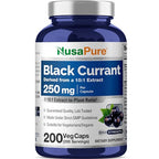 black currant 250 mg veggie capsules