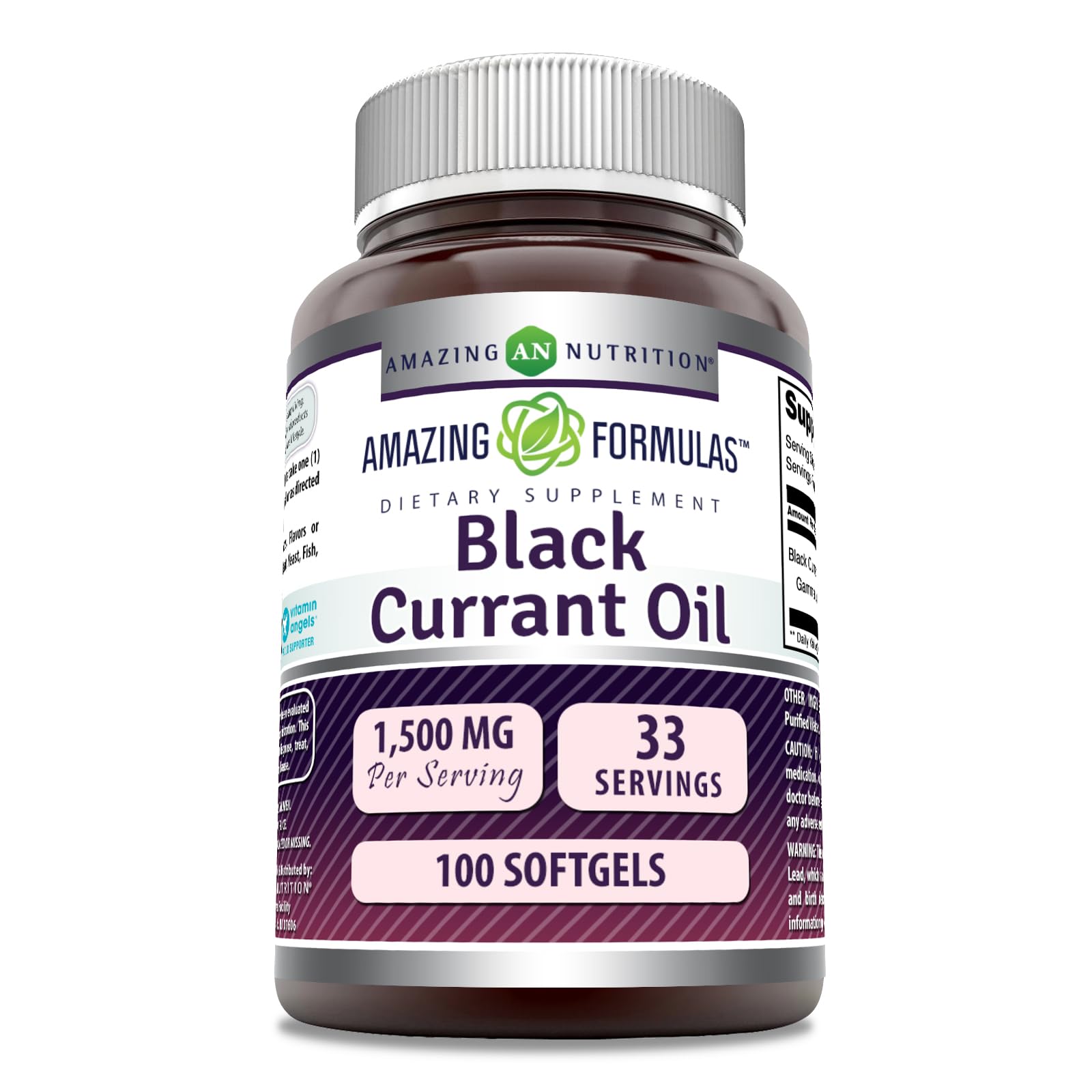 Black currant oil softgels benefits