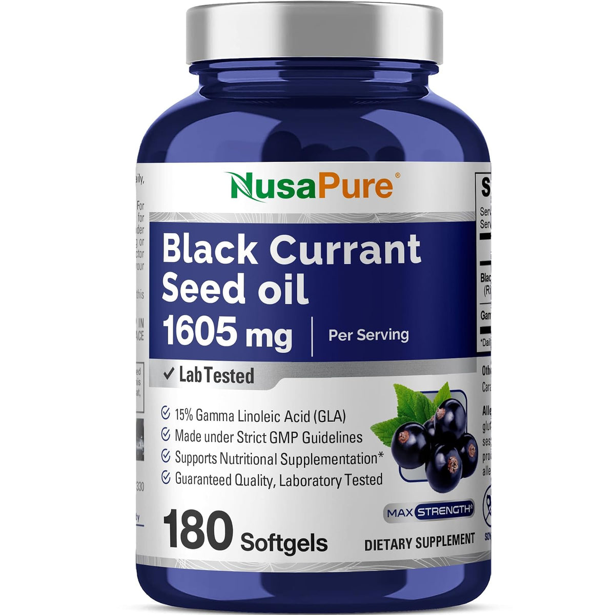 Black currant seed oil benefits
