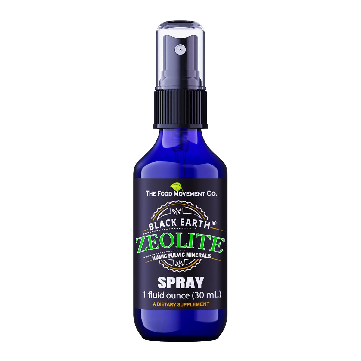 Black Earth zeolite liquid spray
