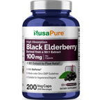black elderberry capsules for immunity