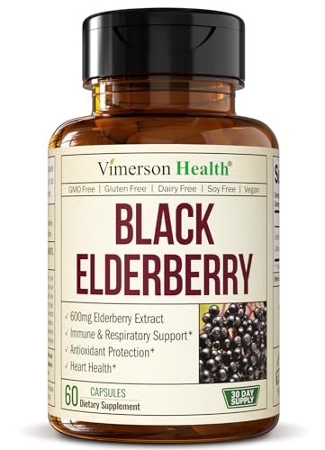 black elderberry capsules for immunity