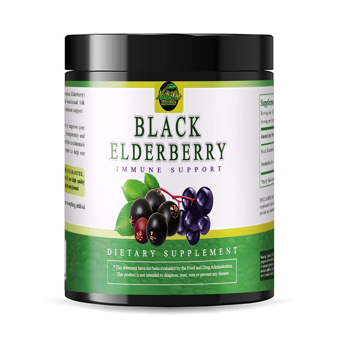 Black elderberry extract for immunity