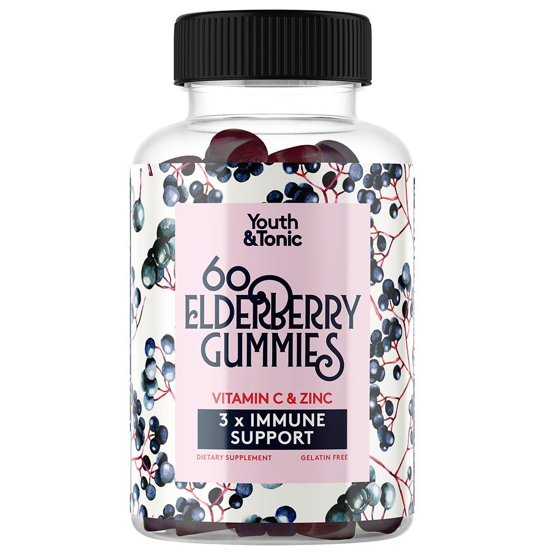 Black elderberry gummies for immunity
