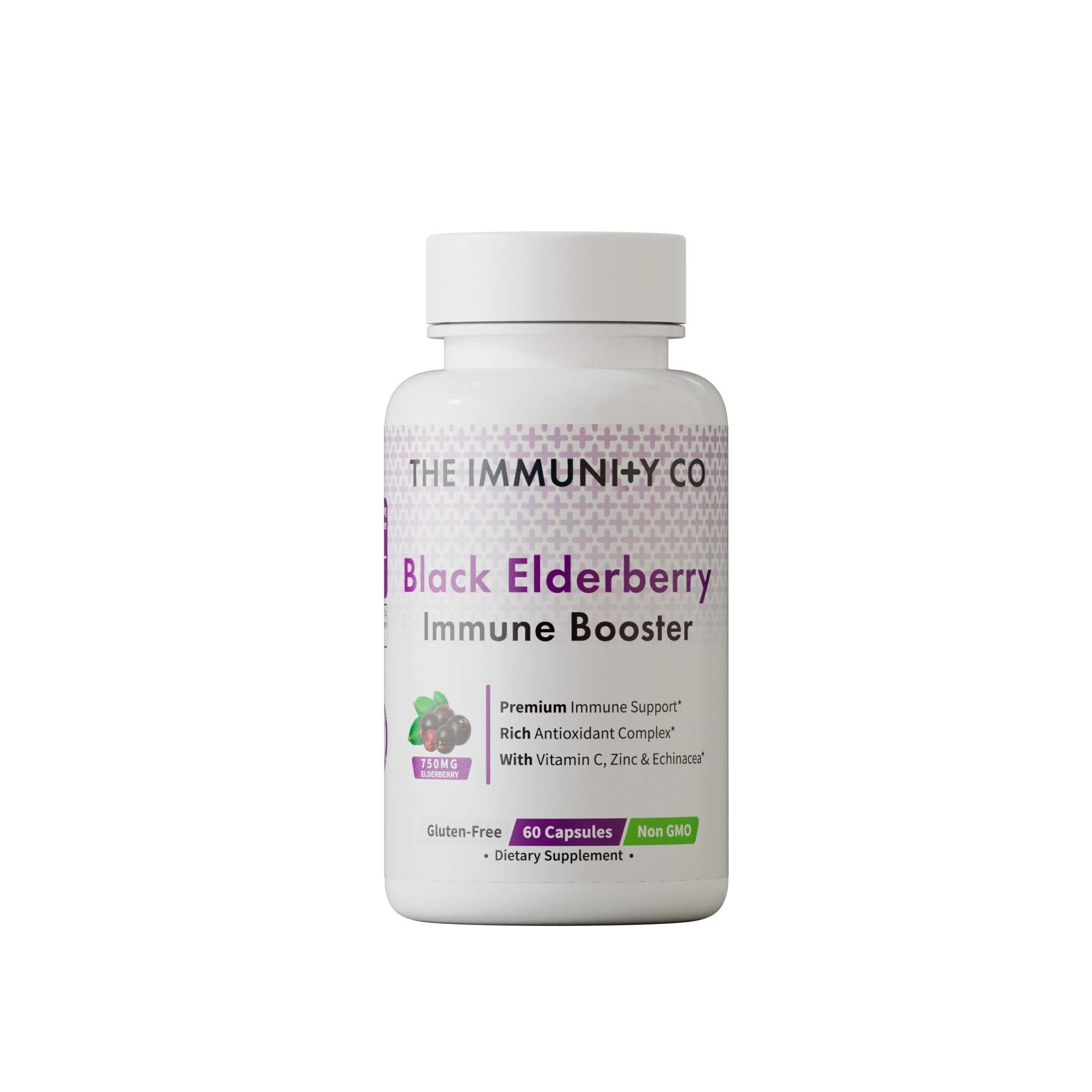 black elderberry immune booster capsules