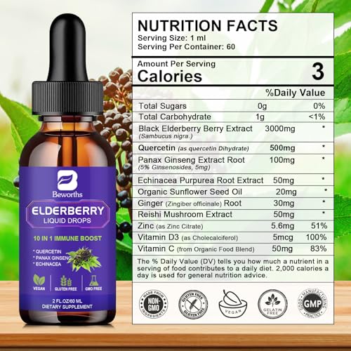 black elderberry syrup for seasonal support