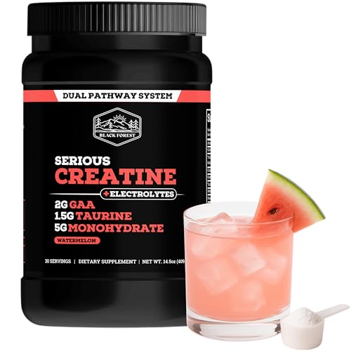 Black Forest creatine monohydrate powder