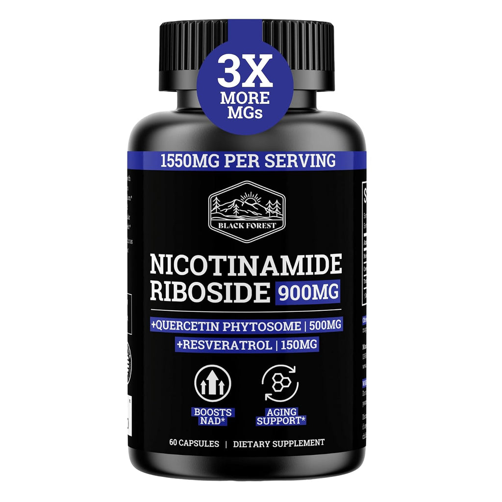 Black Forest NAD supplement capsules