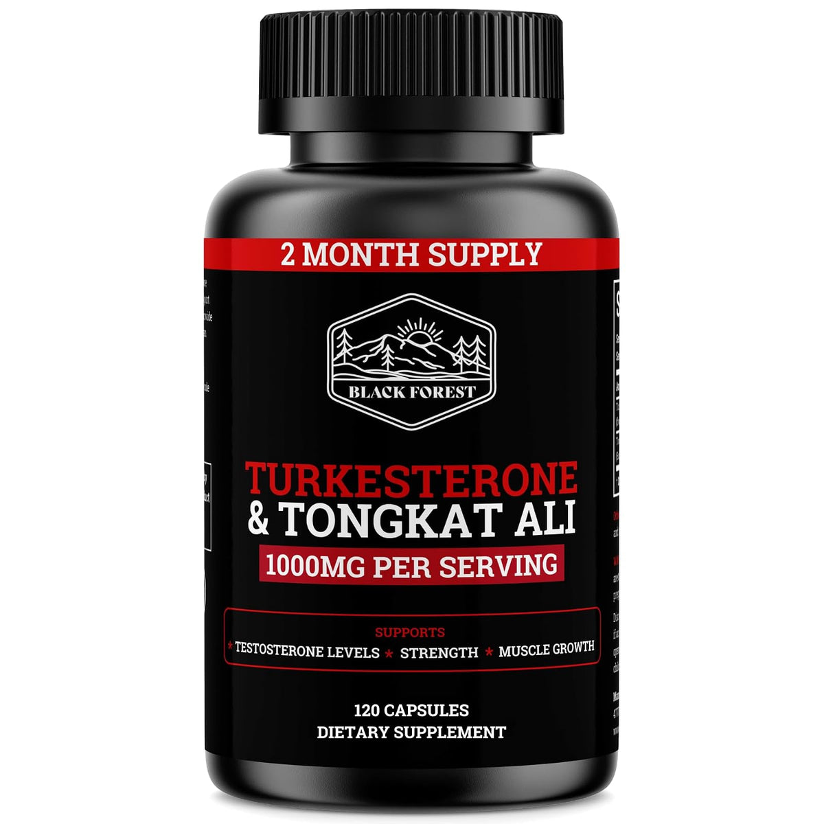Black Forest Turkesterone capsules for men