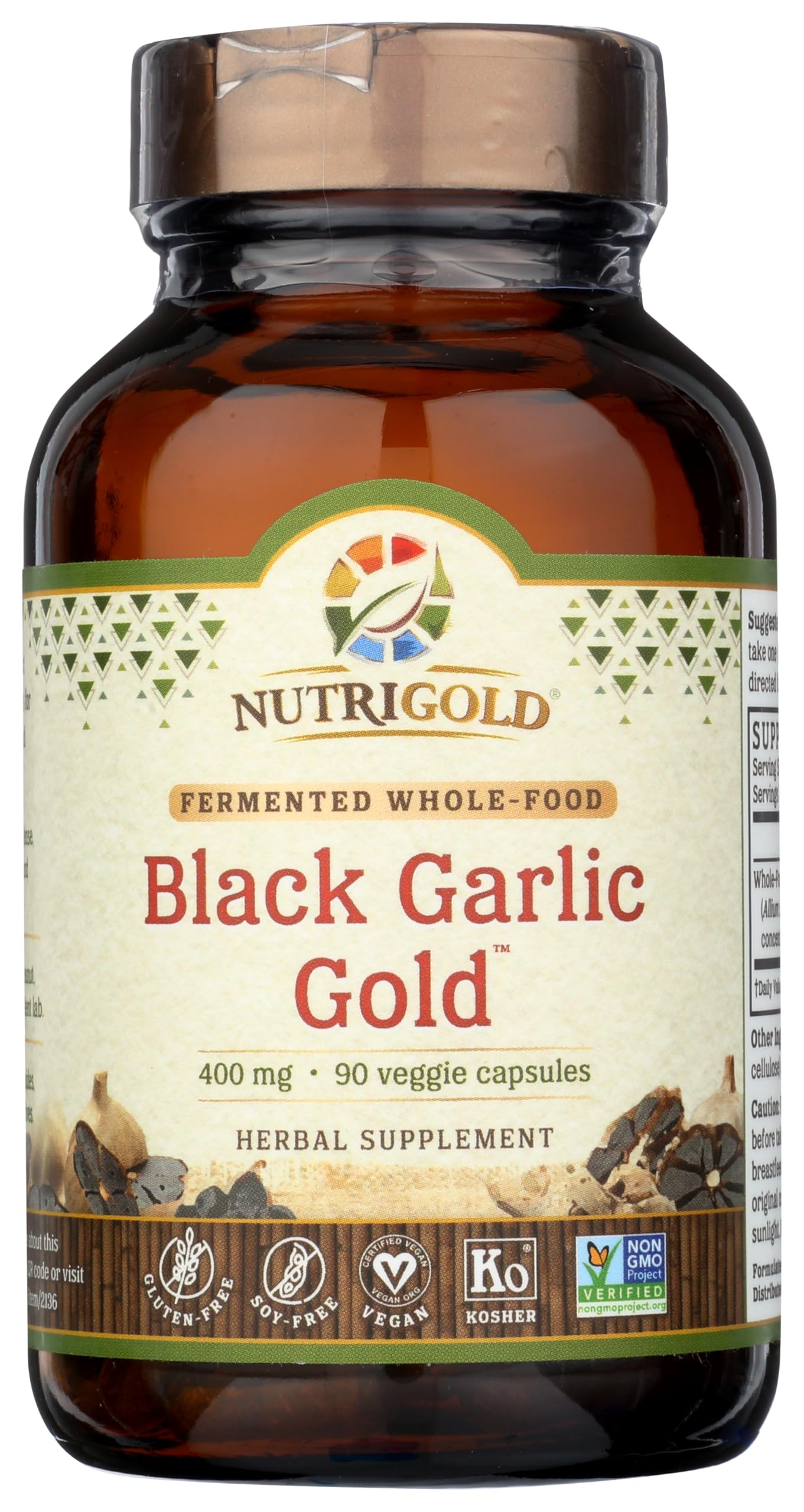 black garlic capsules for wellness