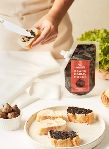black garlic puree for dips and spreads