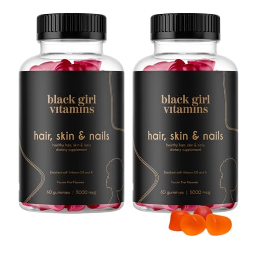 Black Girl Vitamins hair skin & nails gummies