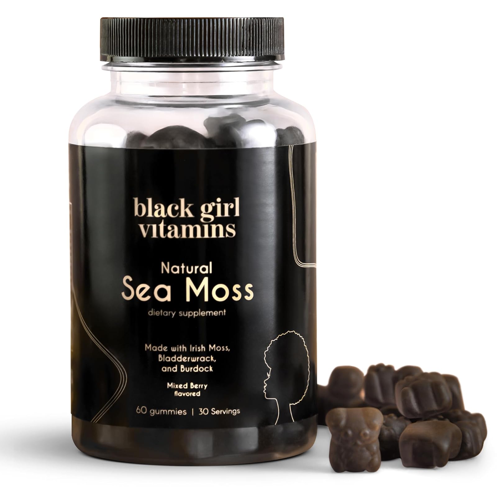 Black Girl Vitamins Irish Sea Moss gummies
