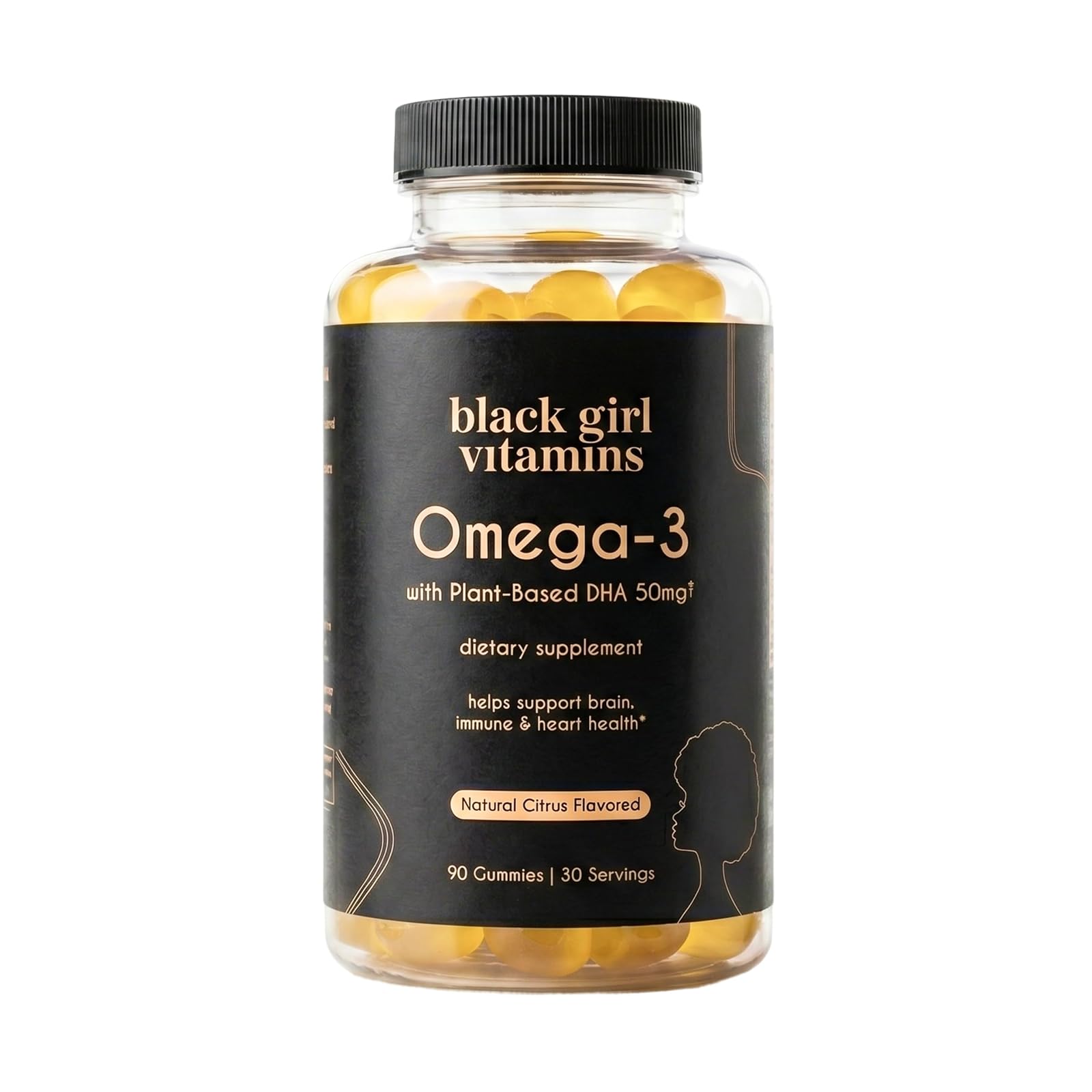 Black Girl Vitamins omega 3 gummies