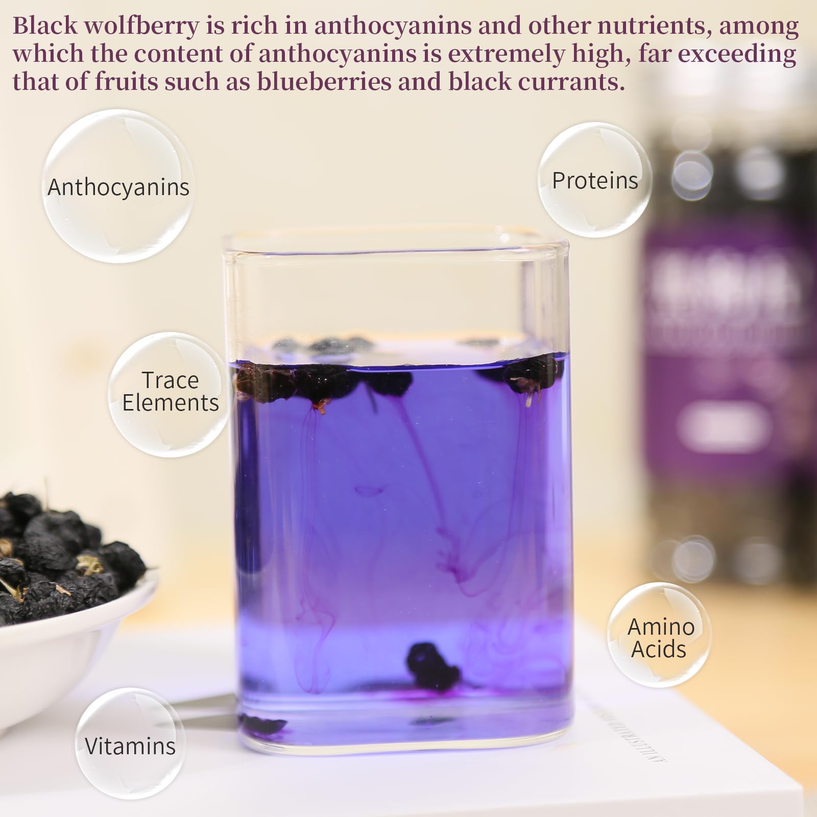black goji berry tea for energy