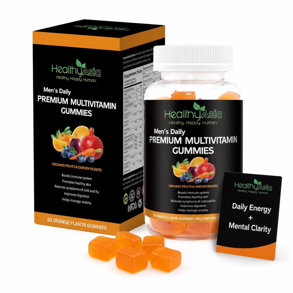 Black Label multivitamin gummies for men