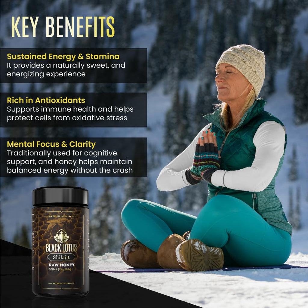 Black Lotus 300ml shilajit benefits