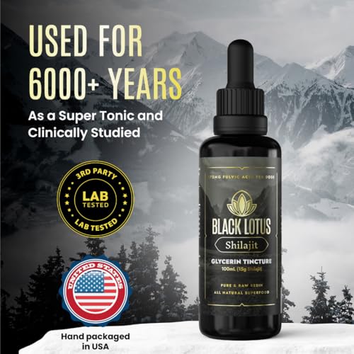 Black Lotus pure Shilajit benefits