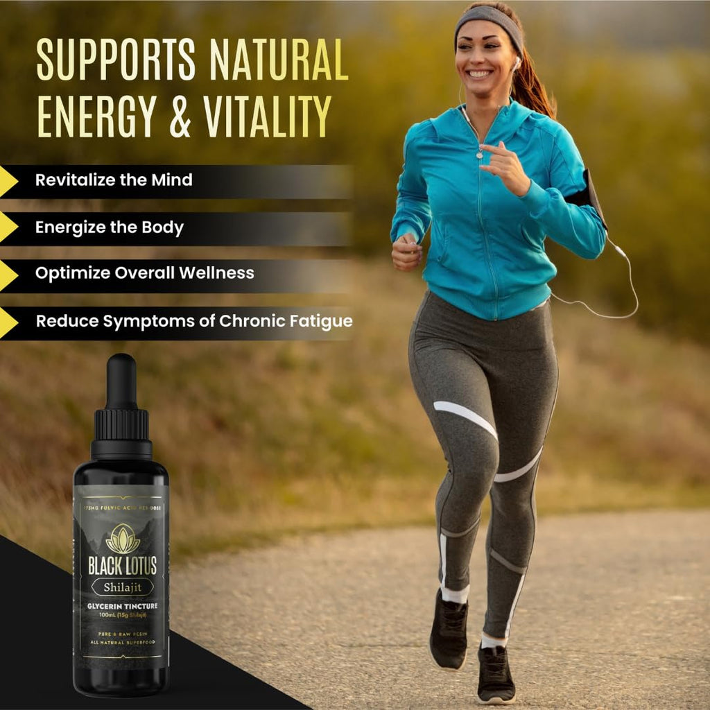 Black Lotus Shilajit for men and women