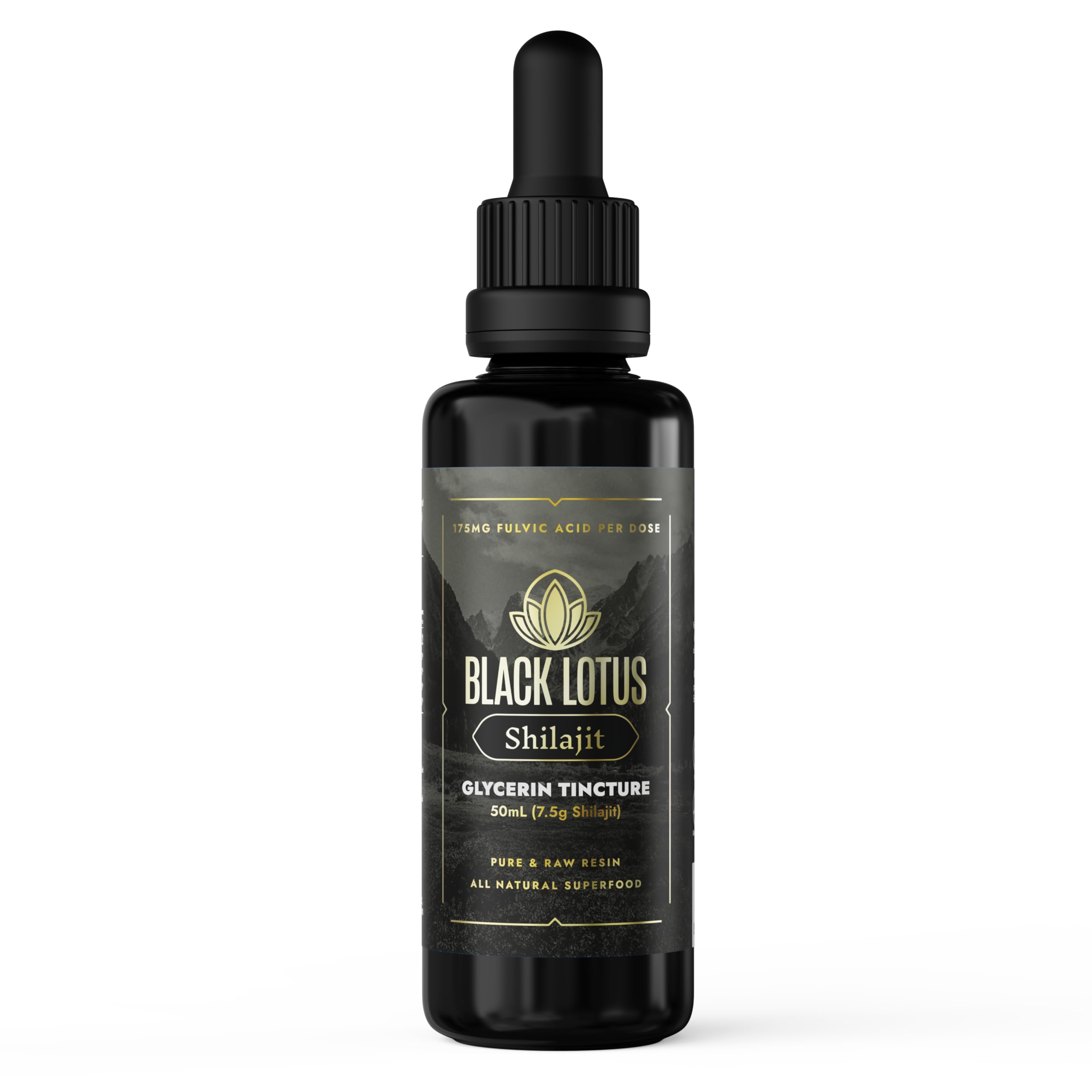 Black Lotus Shilajit resin benefits