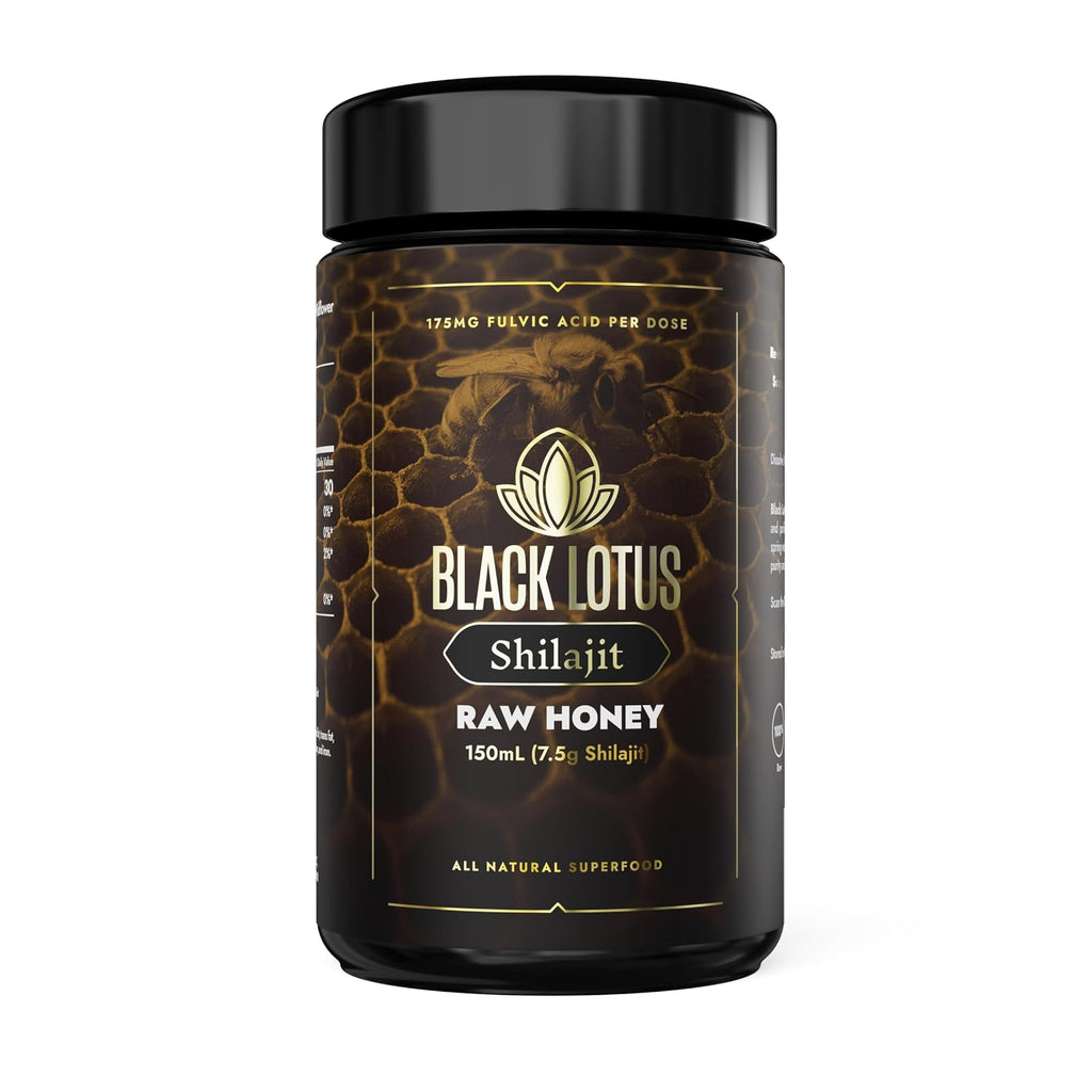 Black Lotus Shilajit resin for energy