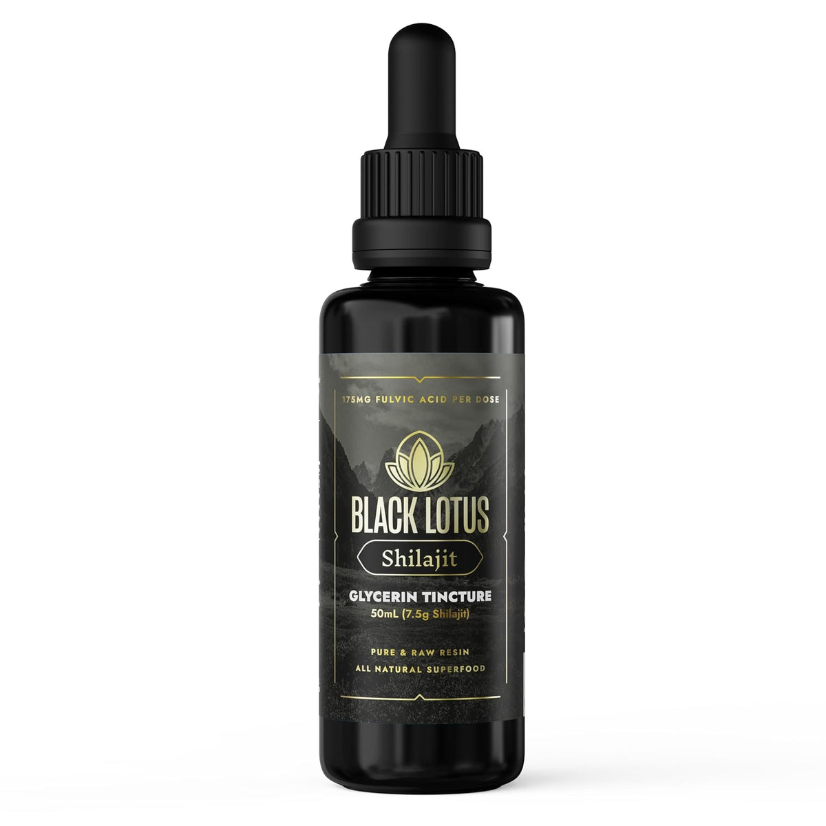 Black Lotus Shilajit resin tincture