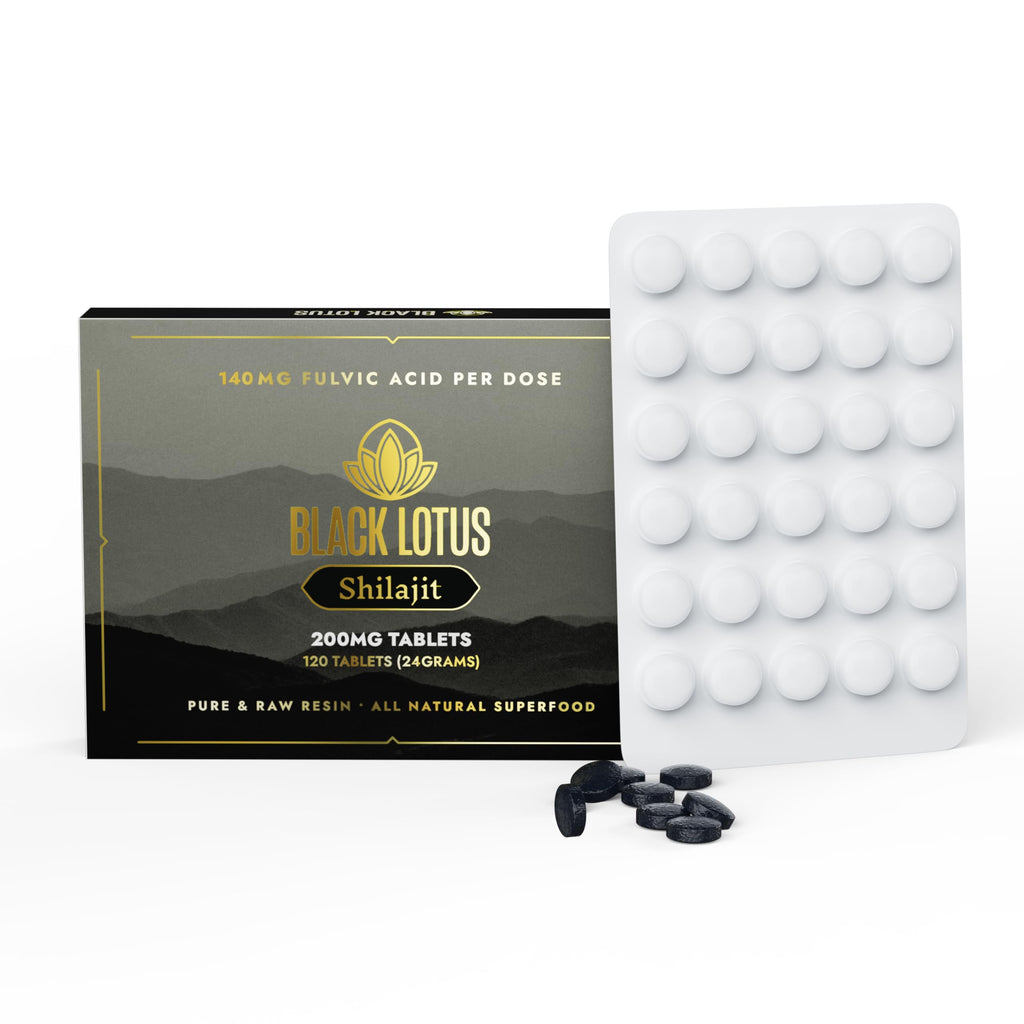 Black Lotus Shilajit trace minerals