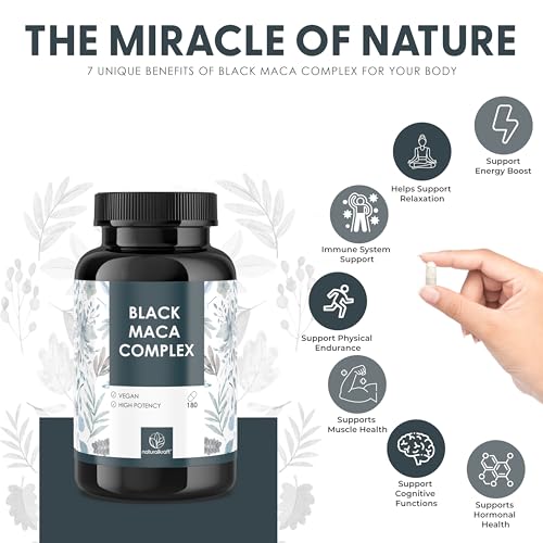 Black Maca multivitamins for vitality