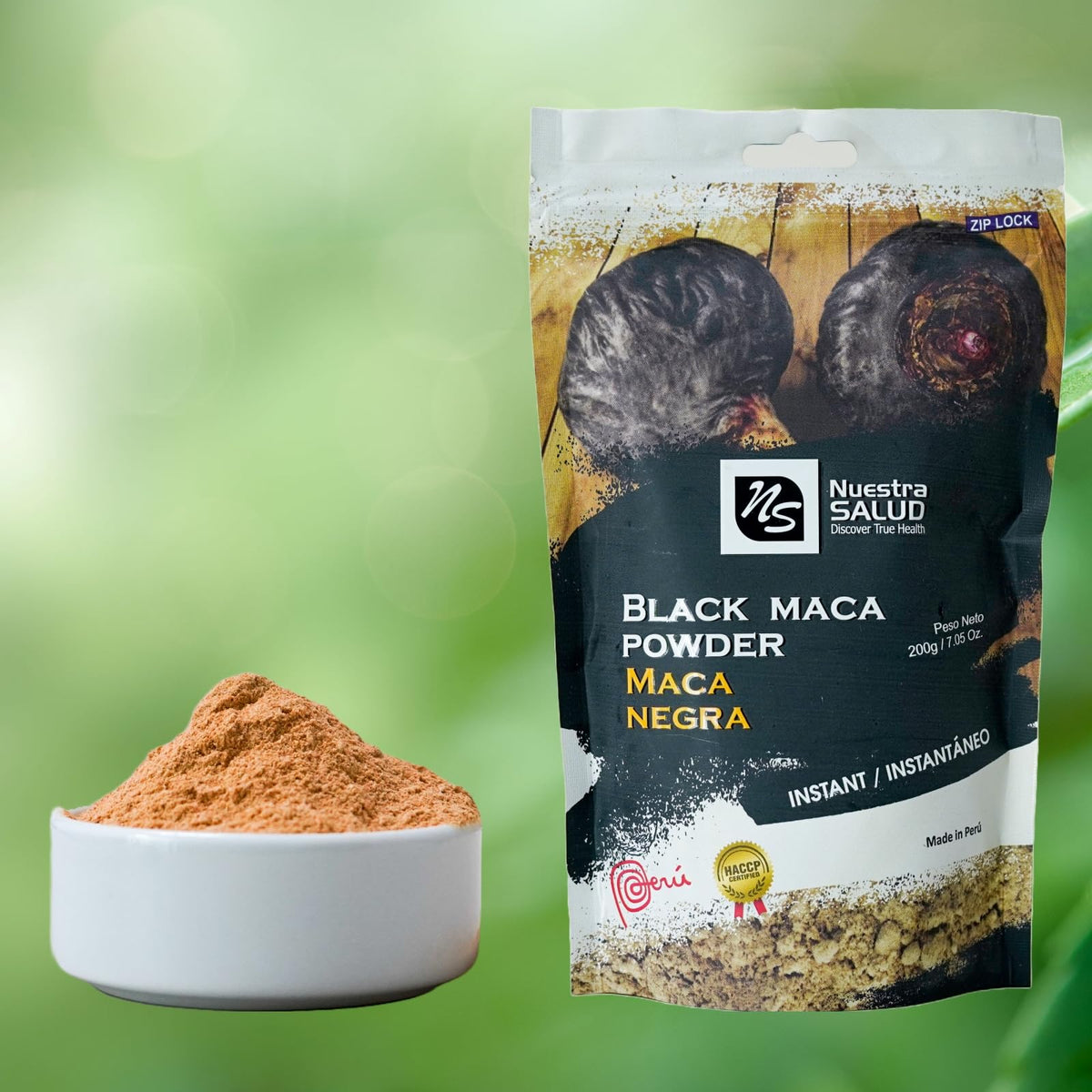 Black Maca Powder for daily vitality