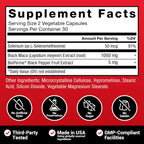 Black Maca Root for enhanced stamina