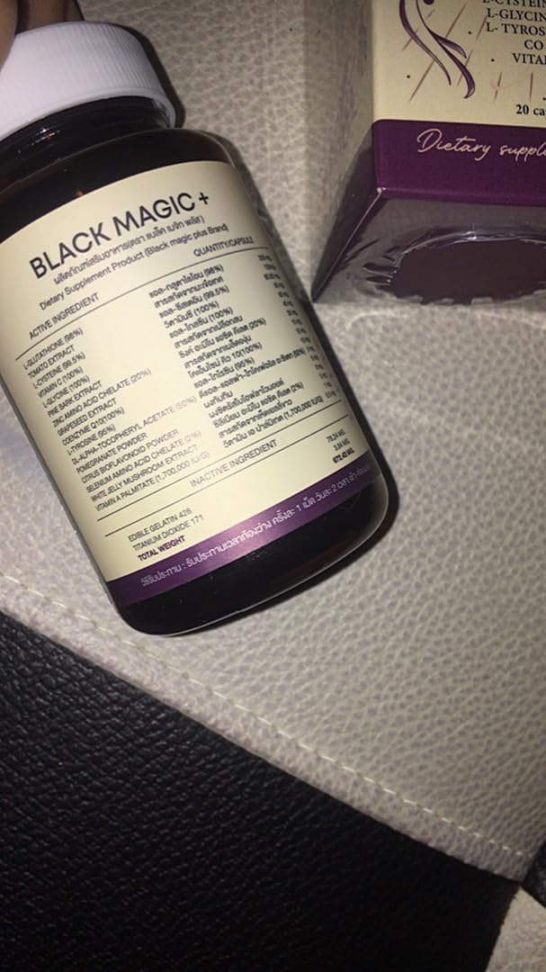 Black Magic vitamins for revitalized skin