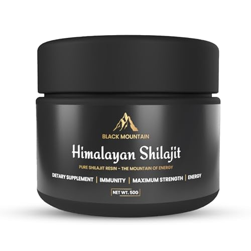 Black Mountain Shilajit resin benefits