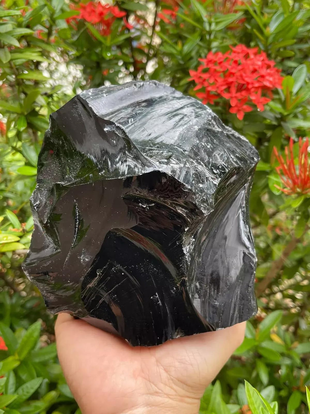 black obsidian for crystal healing