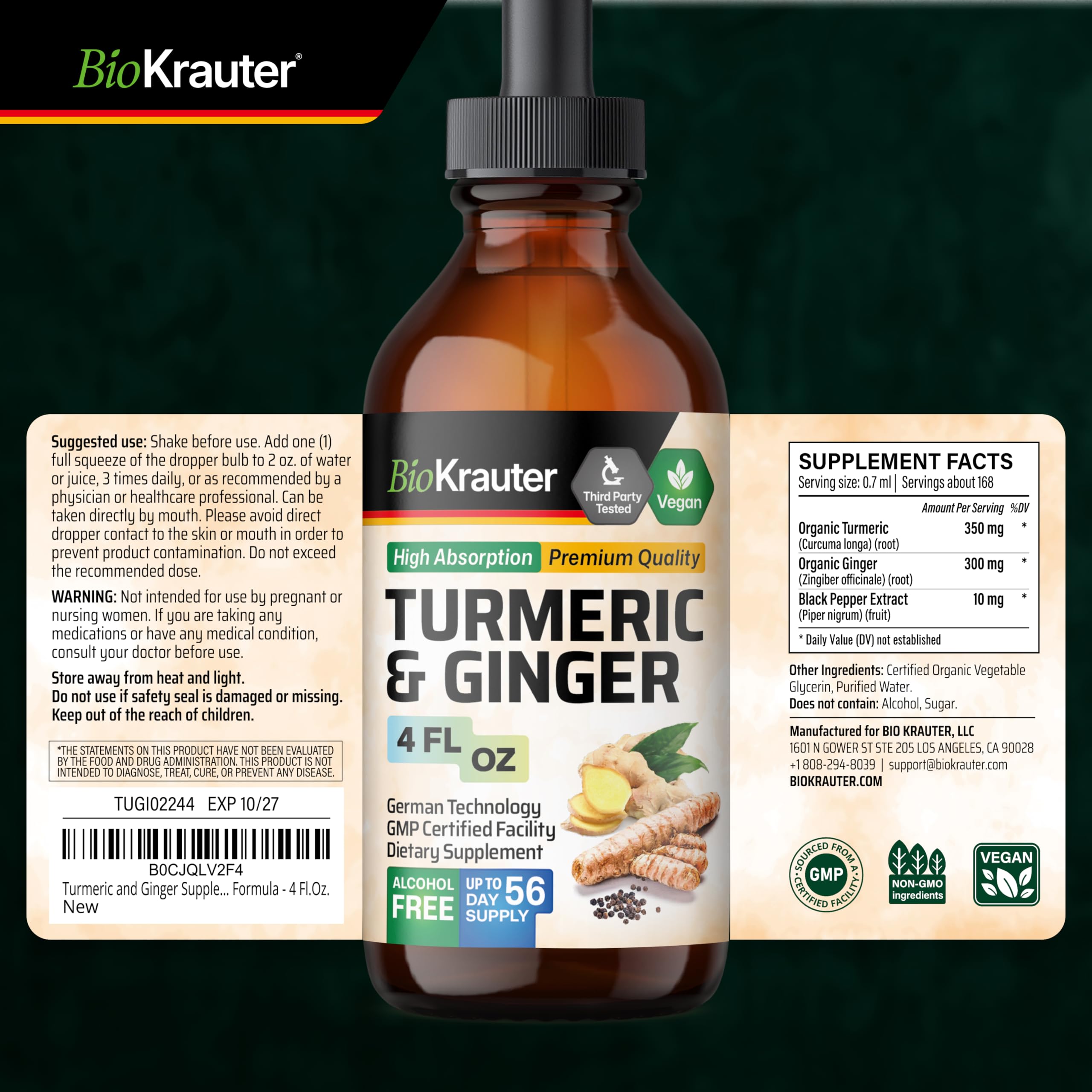 black pepper enhanced turmeric formula
