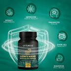 Black pepper enhances absorption Lion's Mane