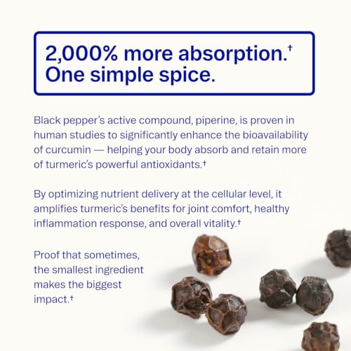black pepper enhances turmeric absorption